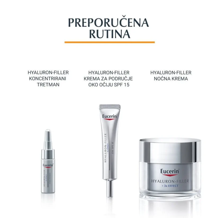 Eucerin Hyaluron-Filler Serum sa vitaminom C, 3 x 7,5ml | Apoteka Rosić